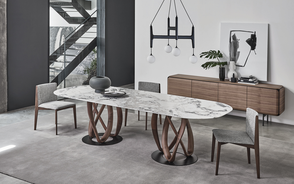 Porada Infinity Marble Table